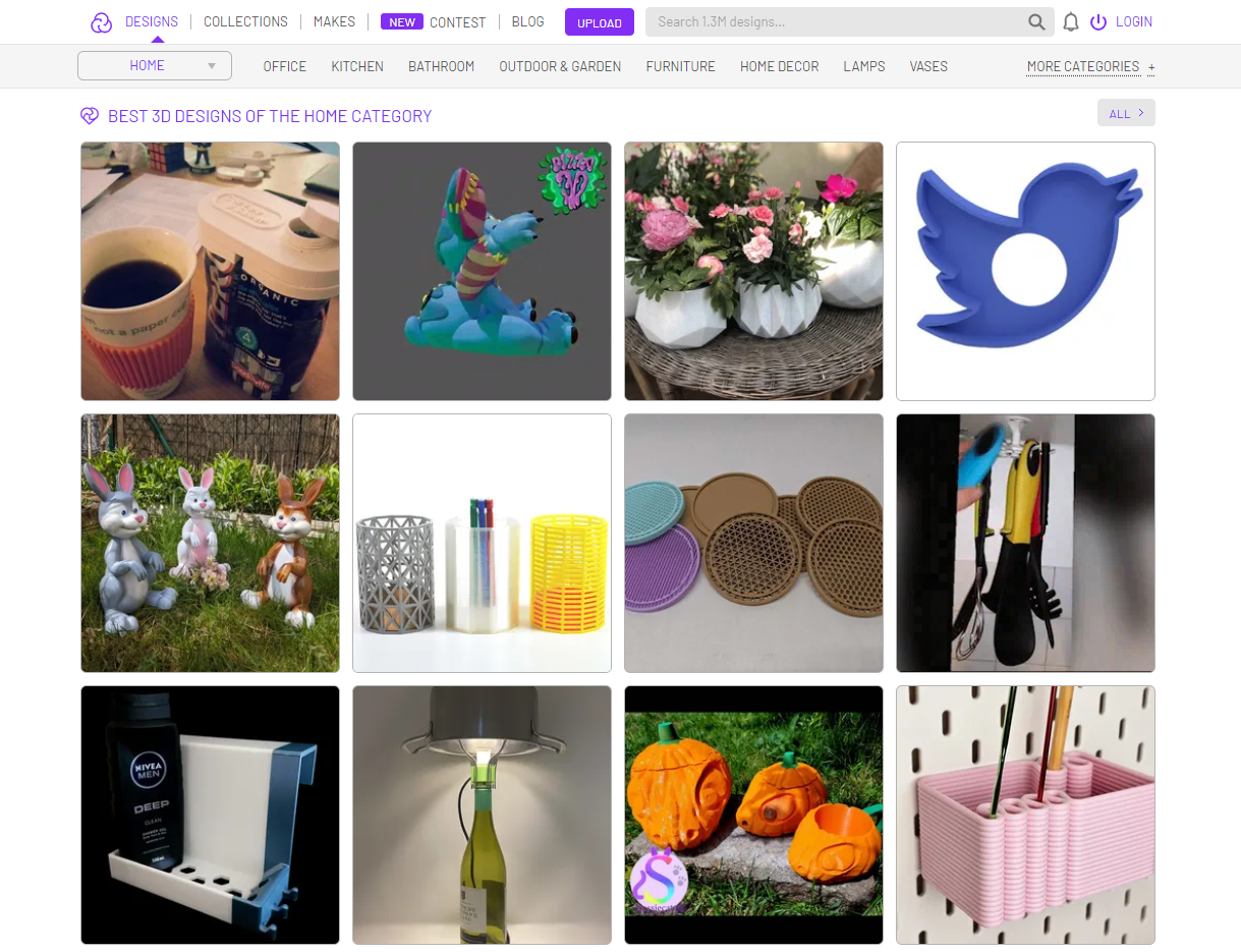 TOP 6 WEBSITE LẤY FILE IN 3D KHÔNG PHẢI AI CŨNG BIẾT
